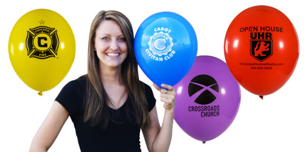 Custom Printed Logo Balloons at Balloons Tomorrow